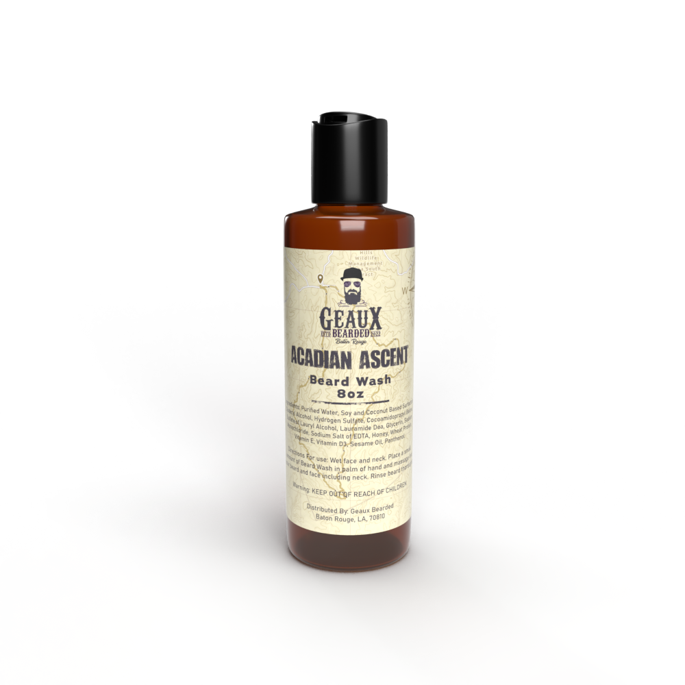 Acadian Ascent (Vanilla/Tobacco) Beard Wash – Geaux Bearded